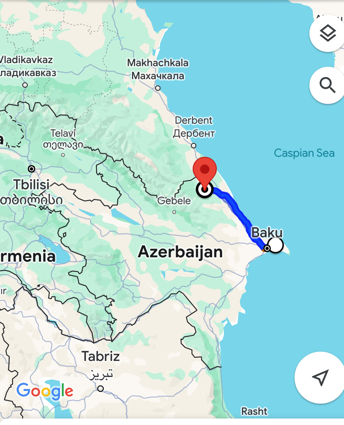 Quba, Qusar, Shahdag – RLG